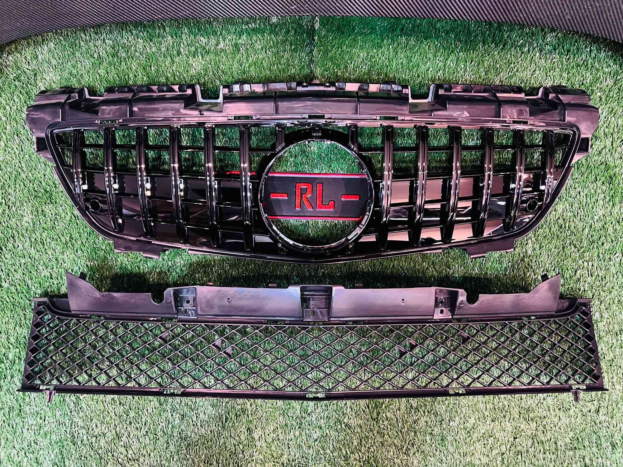 Mercedes Benz R172 SLK GT Panamericana front grill grille cover bodykit ...