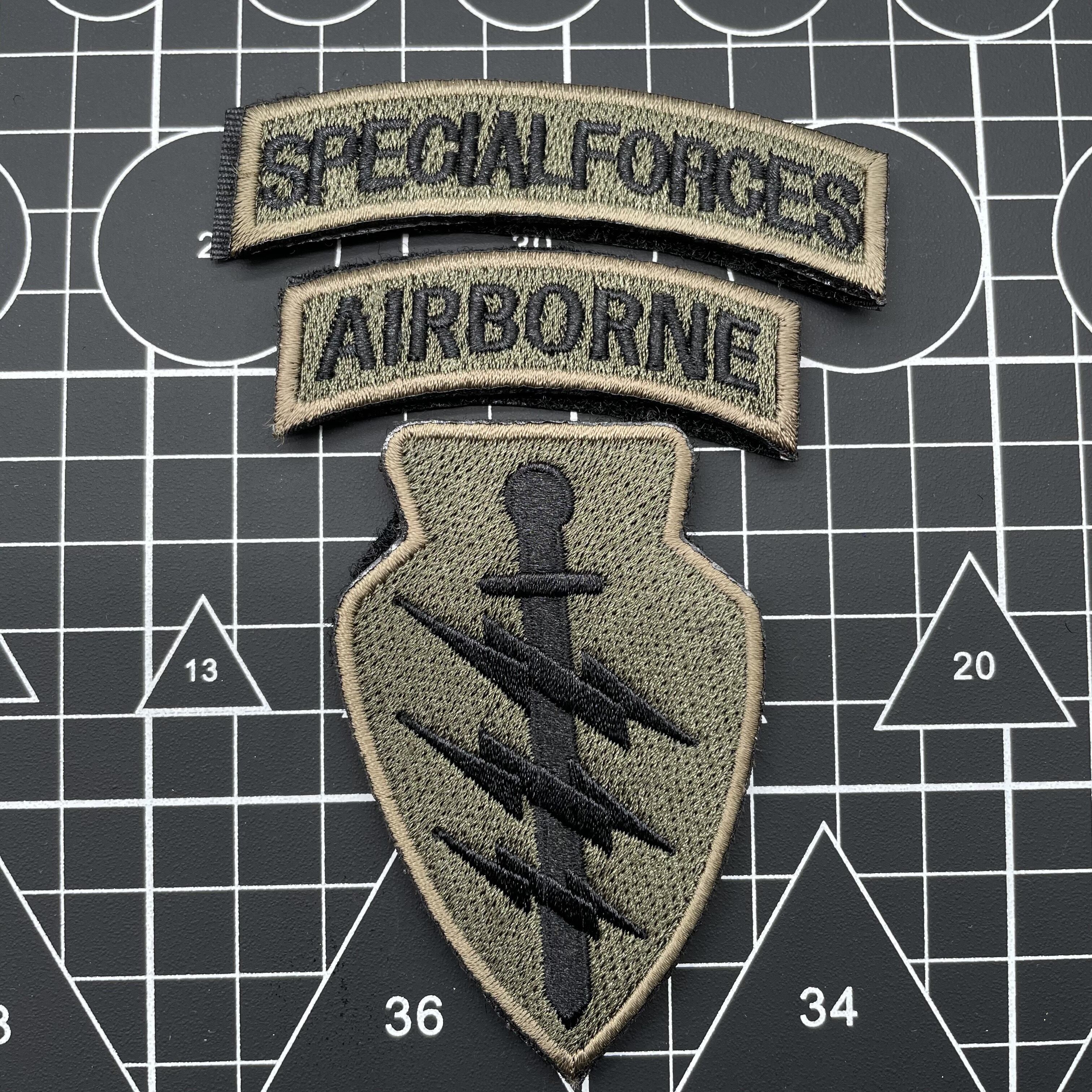 US 101 Air Assault Engineer Velcro Lightning Armband US Army 82nd ...