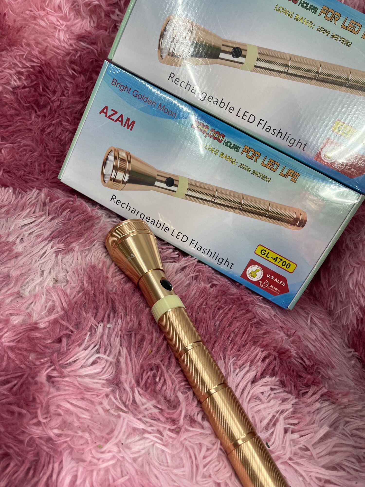 lighting(RECHARGEABLE LED HEAVY DUTY TORCHLIGHT) AZAM AND GML | Lazada