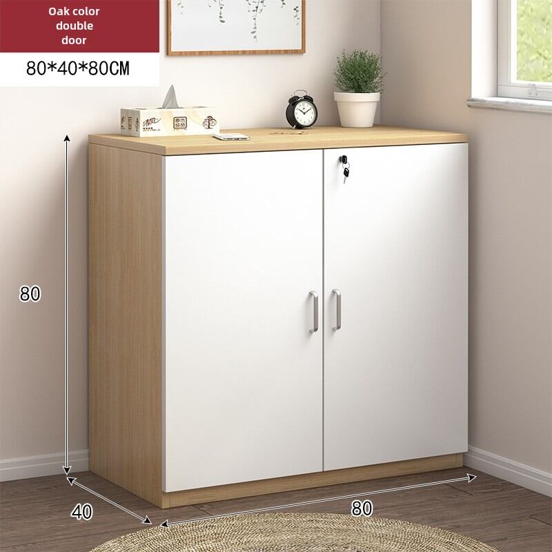 Modern Simple Kitchen Dining Room Cabinet with Drawer Lock Storage ...