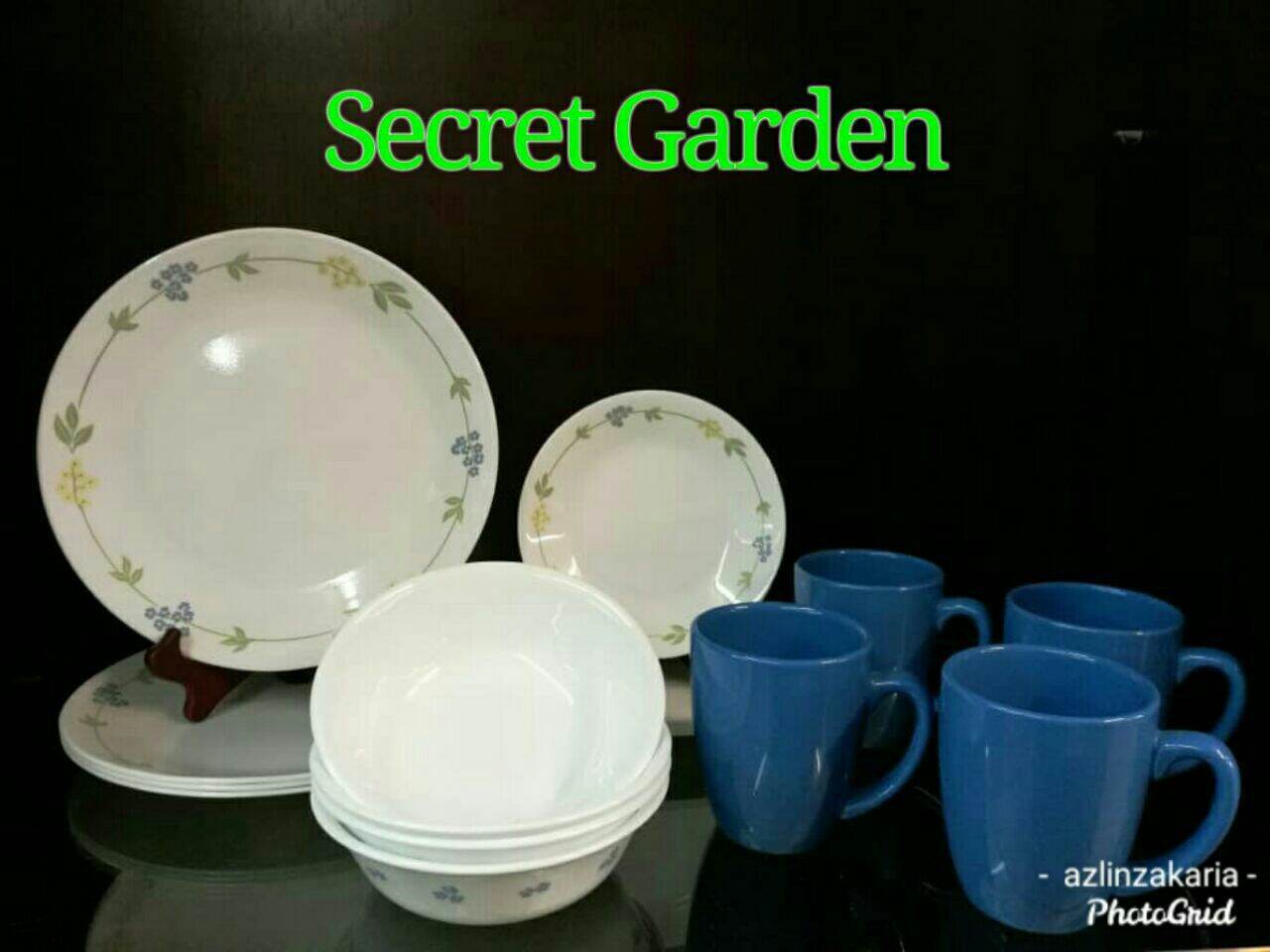 Corelle Secret Garden 16pcs Dinnerware Set | Lazada