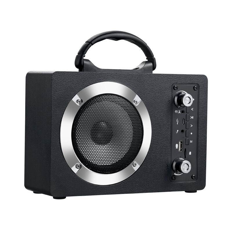Portable Wireless Bluetooth Speaker with Microphone Card Reader USB ...