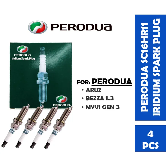 【100% ORIGINAL】Perodua Iridium Spark Plug For Perodua Bezza 1.3/ Aruz ...