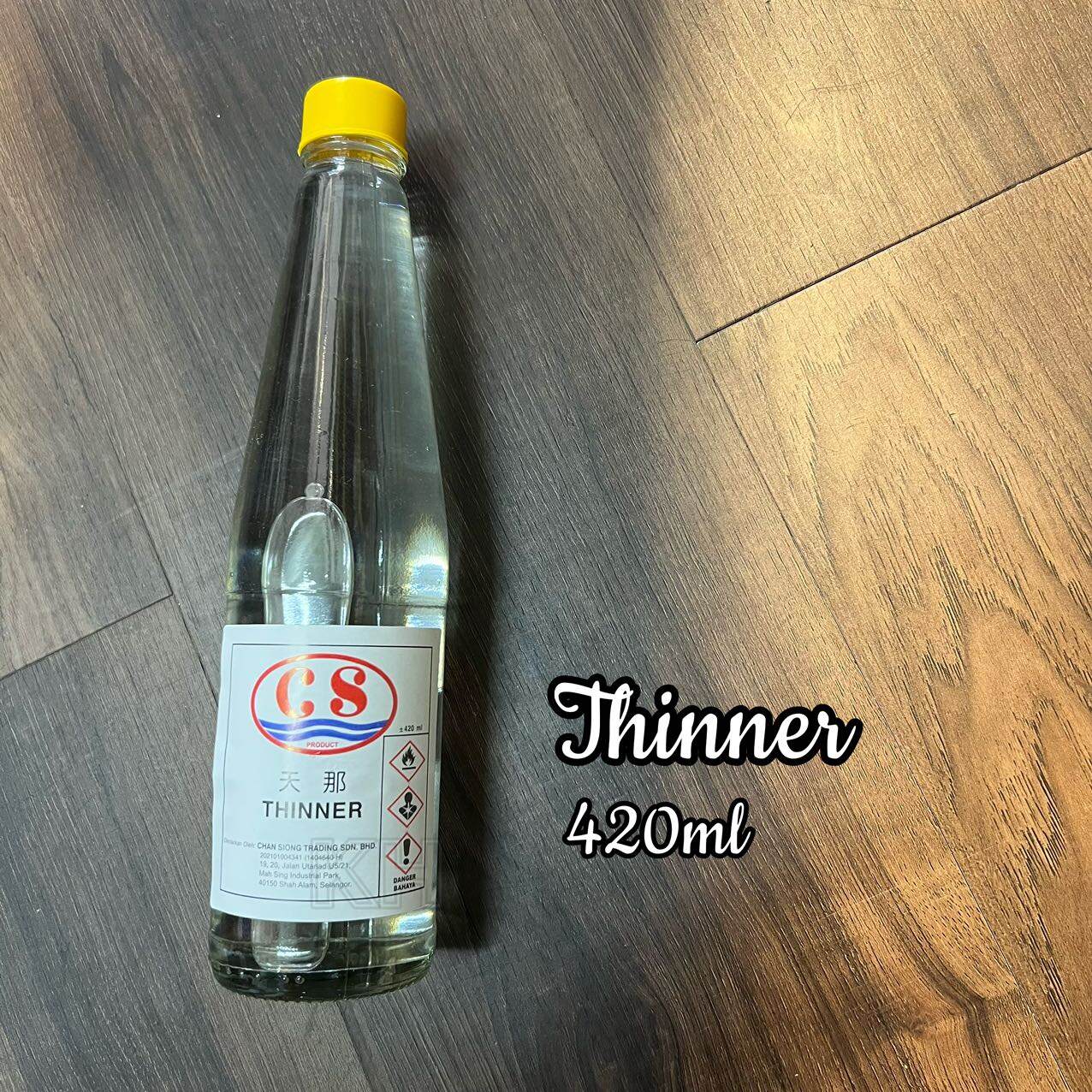 THINNER 420ML Paint Remover ( READY STOCK NEW STOCK ) air tina | Lazada