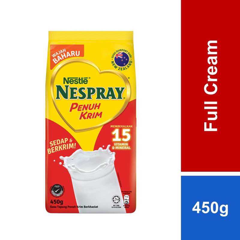 NESPRAY Full Cream Milk Powder 450g | Lazada