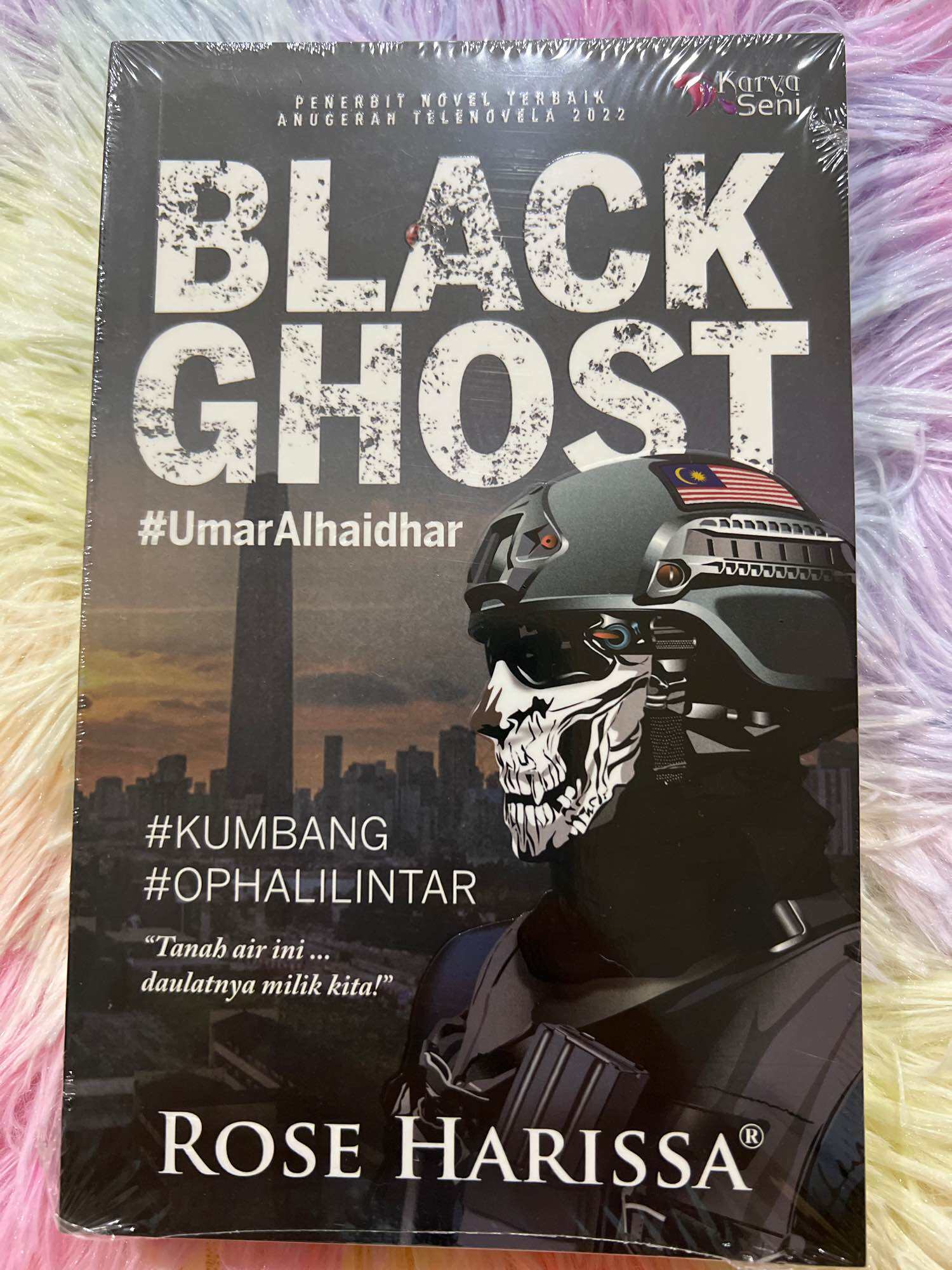 NOVEL BARU BLACK GHOST # UMAR ALHAIDAR KARYA ROSE HARISSA | Lazada