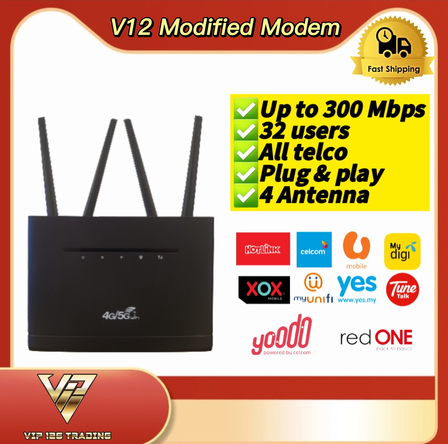 Modified Modem V12 NEW 2022 Version/Unlimited Data | Lazada