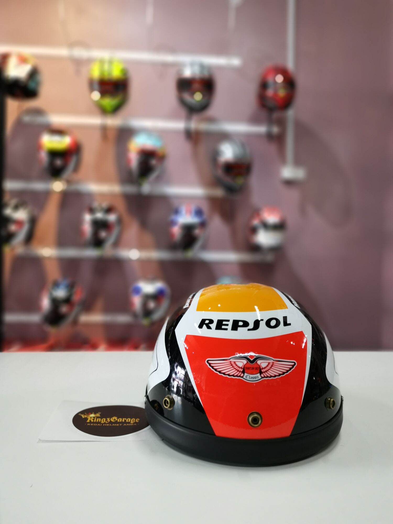 ️ KingzGarage ⬅️ Helmet MHR Steng Original Pelbagai Design Corak Helmet ...
