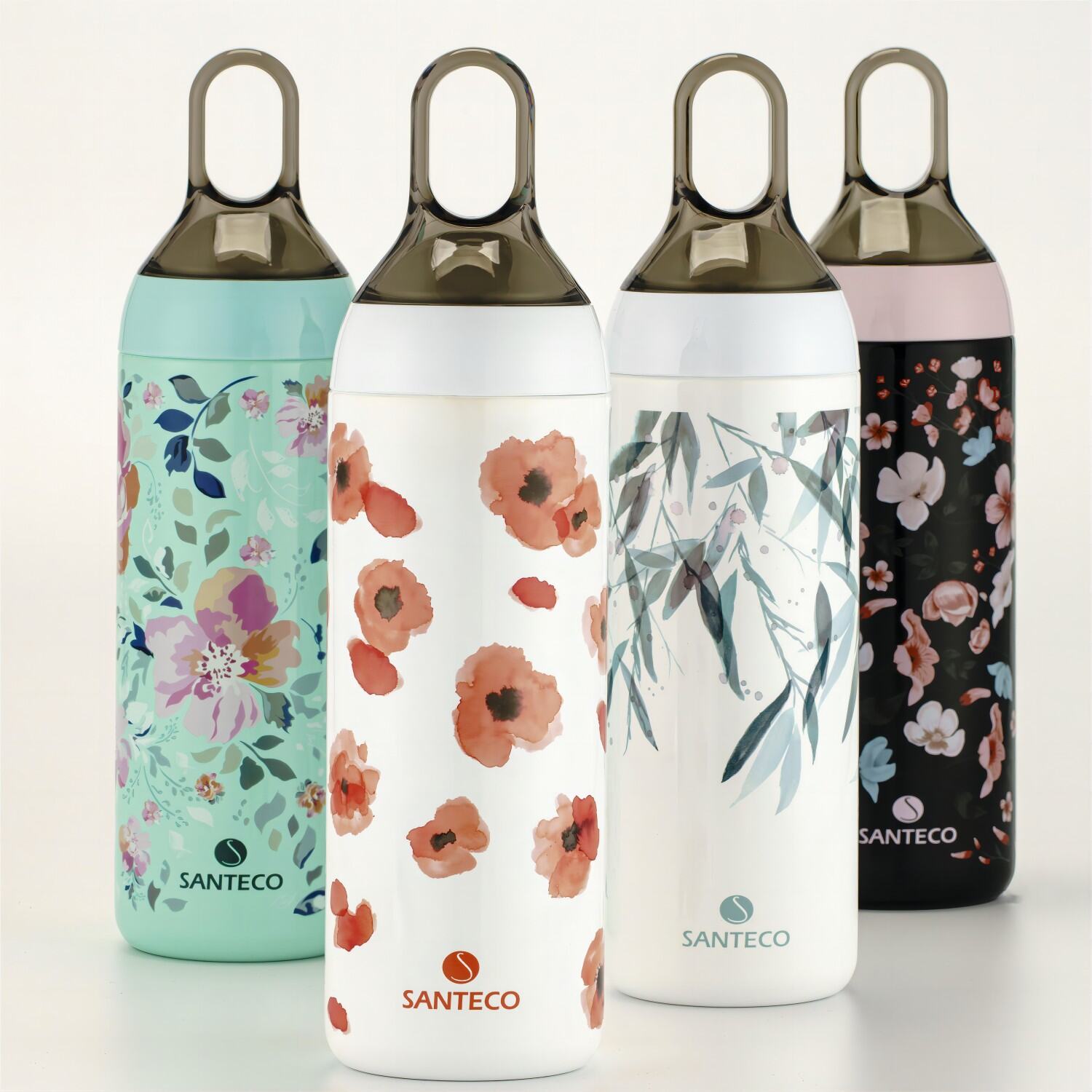 Santeco YOGA Art Series,17oz Beverage Bottle, With Gift Box, Portable,Vacuum Insulated ...