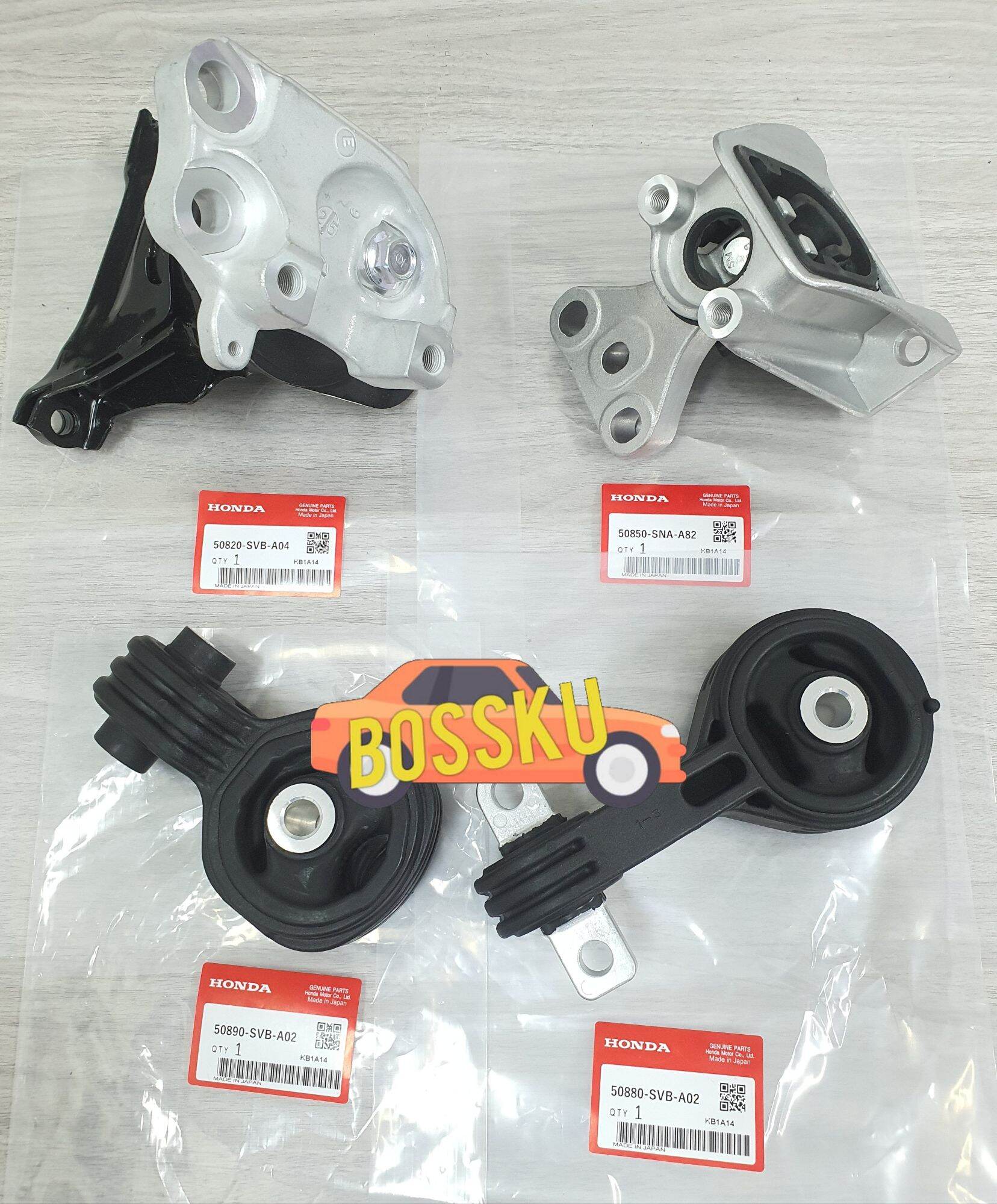 4 IN 1 SET - ENGINE MOUNTING KIT - HONDA CIVIC FD SNA SNG 2.0 2006-2011 ...