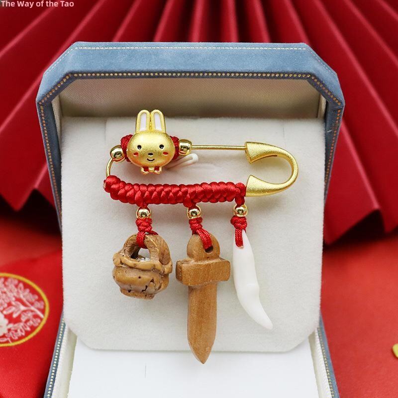 Taoist Amulet Five Thunder Command Pendant Fresh out Ethnic Style ...