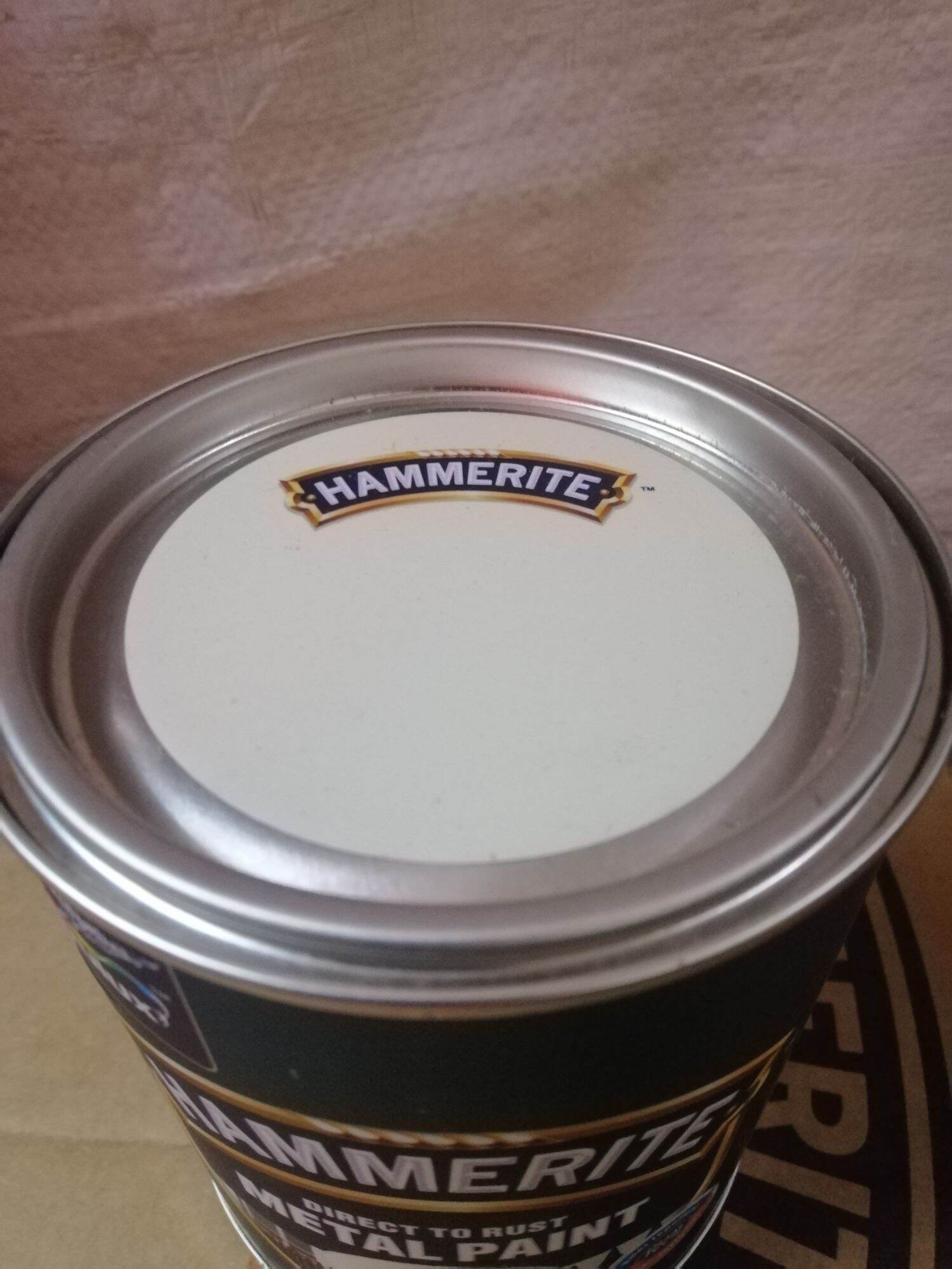 Hammerite satin metal paint/cat besi satin750ml(direct to Rust) | Lazada