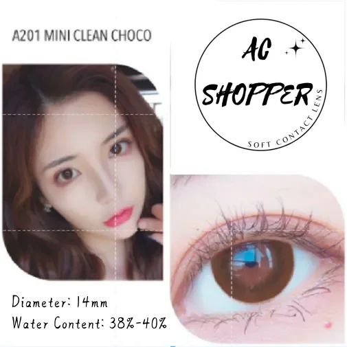 MINI CLEAN CHOCOLATE ORIGINAL SOFT LENS CONTACT LENS CONTACT LENCES ...
