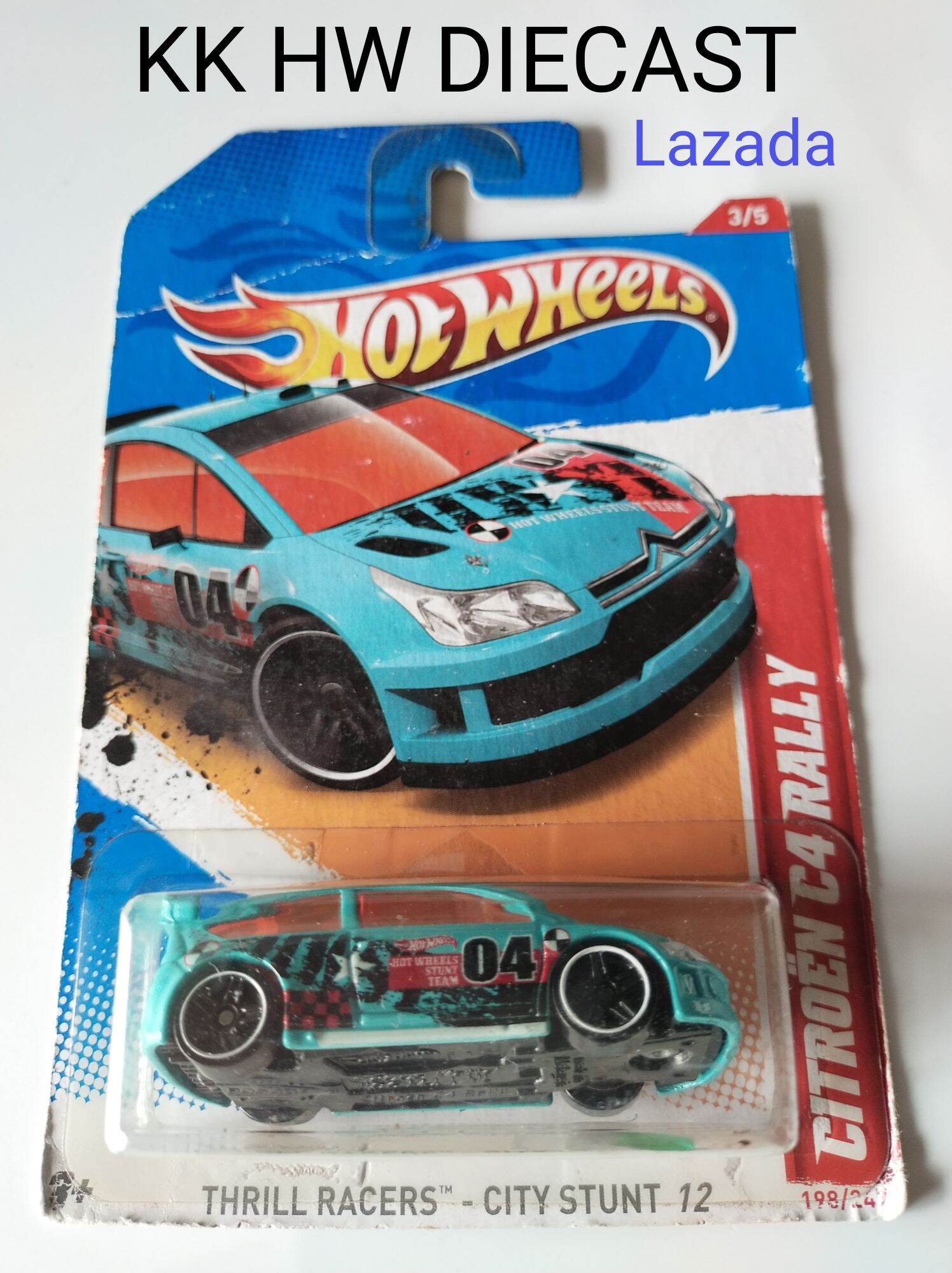 Hot Wheels Citroen C4 Rally city tunt toys for boys | Lazada