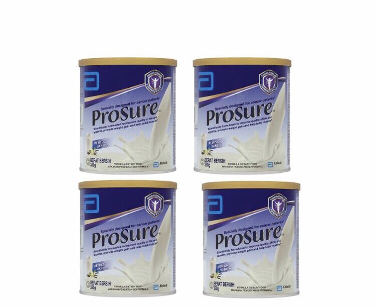 Abbott Prosure Vanilla 380g X 4 | Lazada
