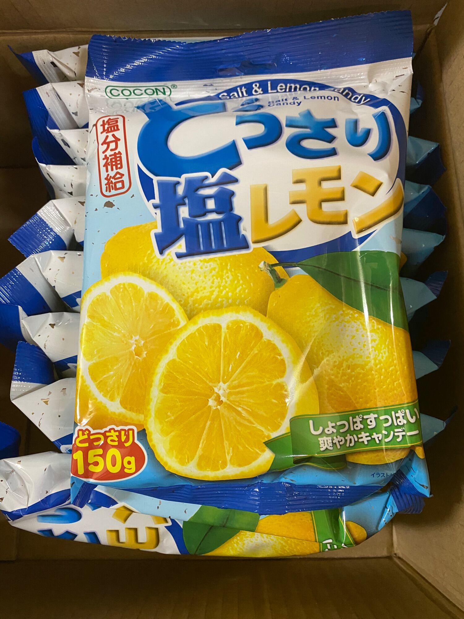 Cocon Salt & Lemon Flavour Candy per 盐柠檬糖包 | Lazada