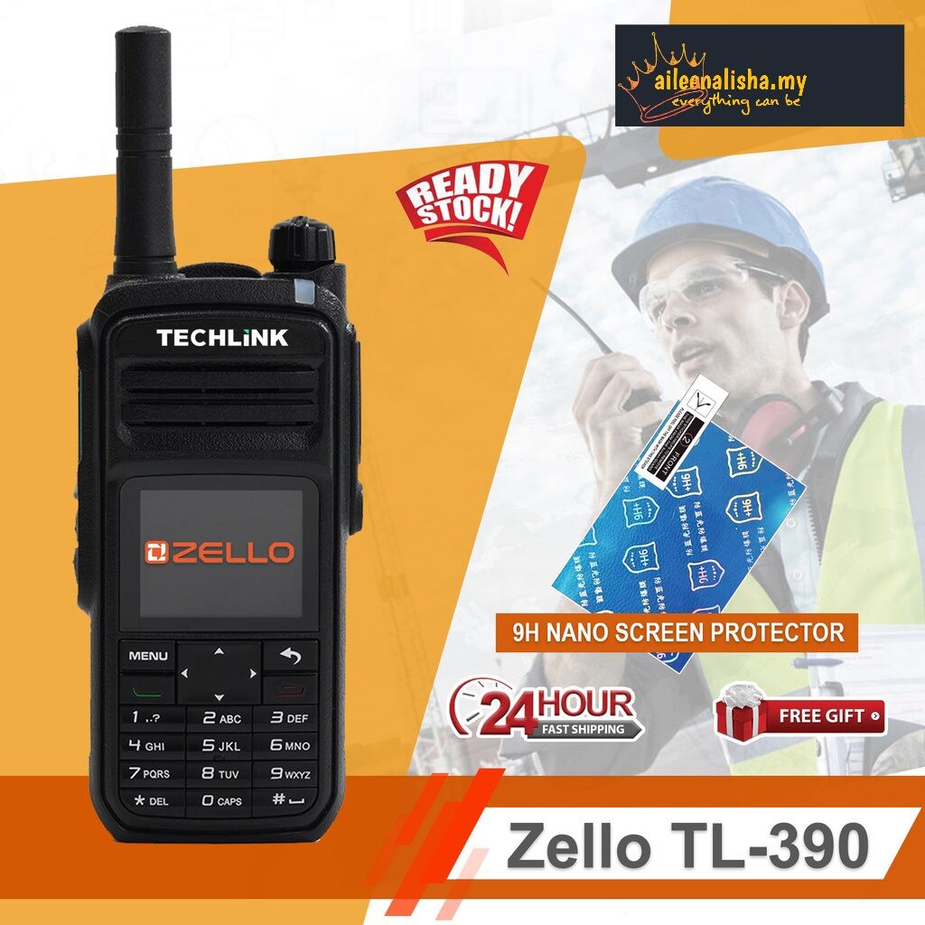 Techlink Zello TL-390 4G POC Walkie Talkie | Lazada