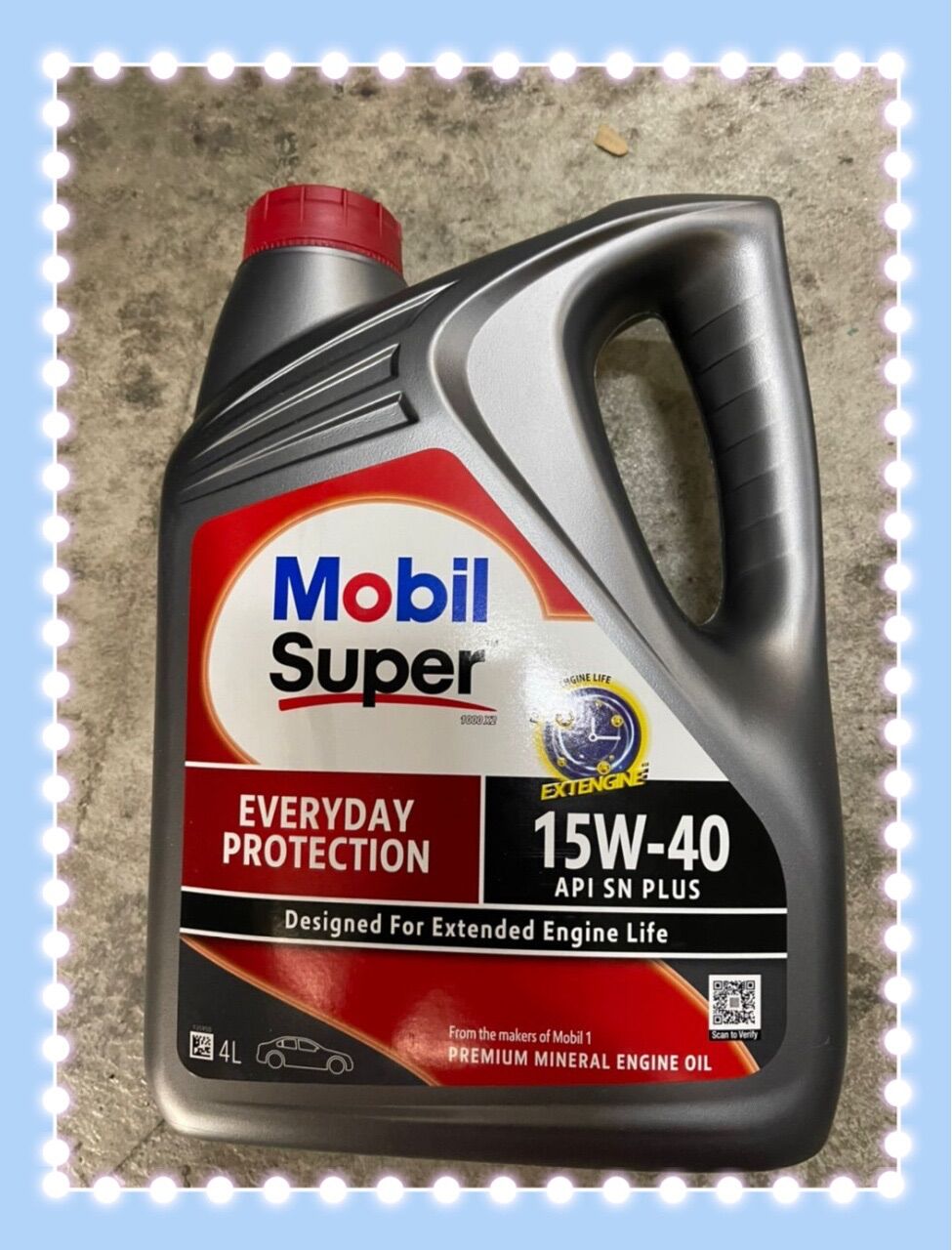 MOBIL SUPER 1000 15W40 SN PLUS ENGINE OIL (4L) | Lazada