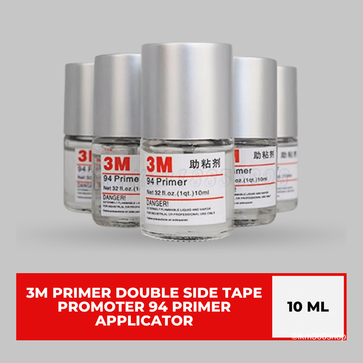 3M PRIMER Double Side Tape Promoter 94 Primer Applicator 10ml | Lazada