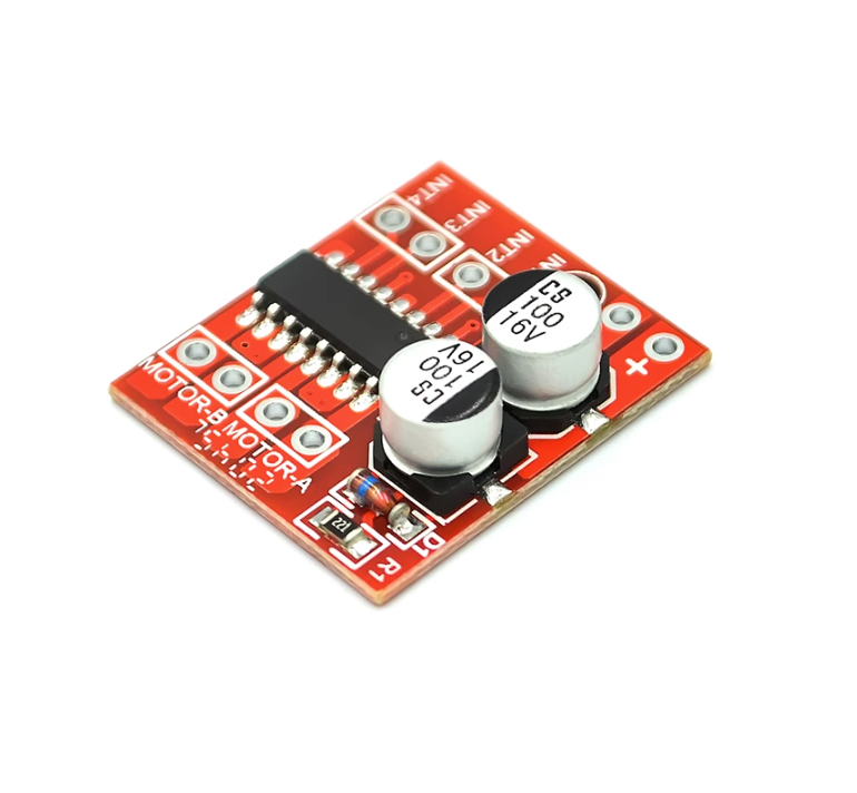 TC1508 L298N Mini 2 Channel DC motor driver module forward and reverse ...