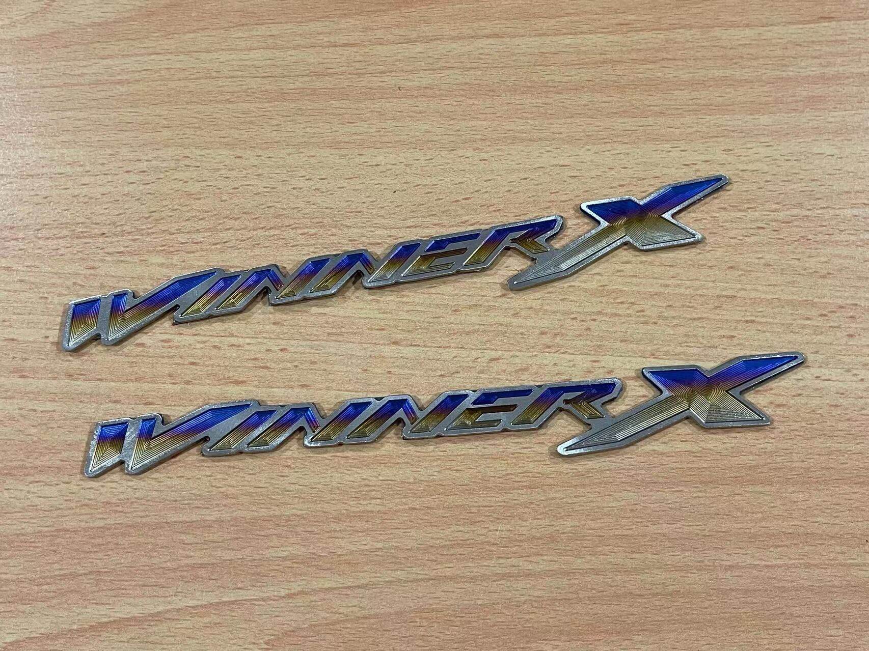 HONDA RSX 150 WINNER RSX/RSX150 [WINNER X] EMBLEMS LOGO ALLOY TITANIUM ...