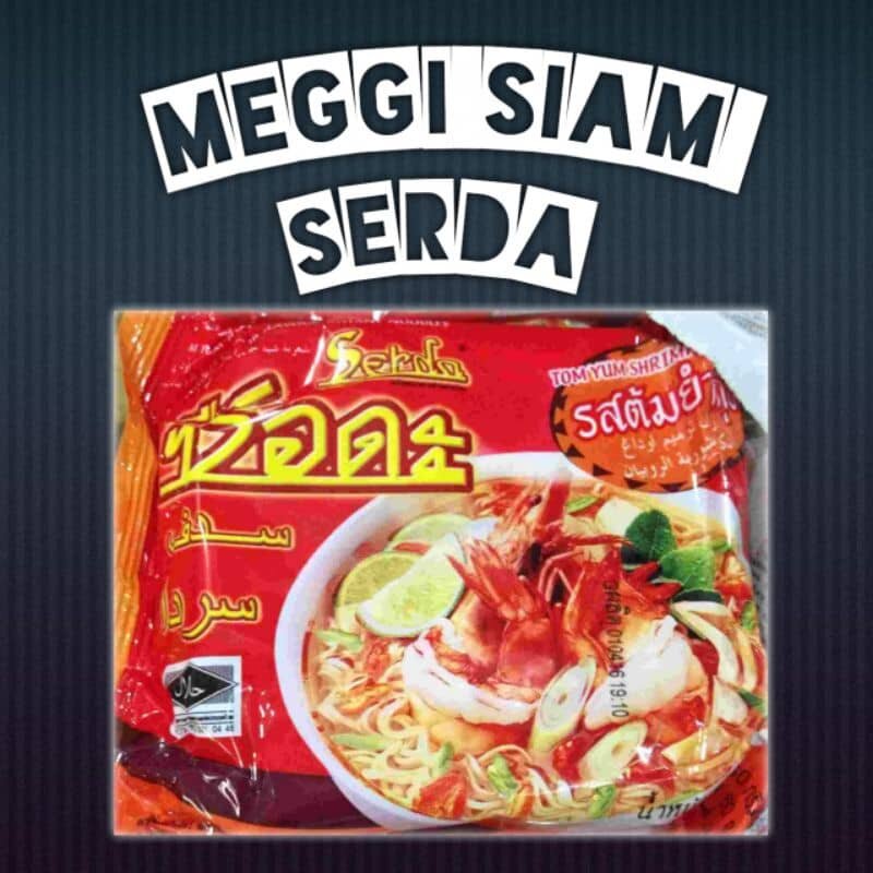 Meggi serda pedas mee maggi noodle thai siam pedas spicy | Lazada