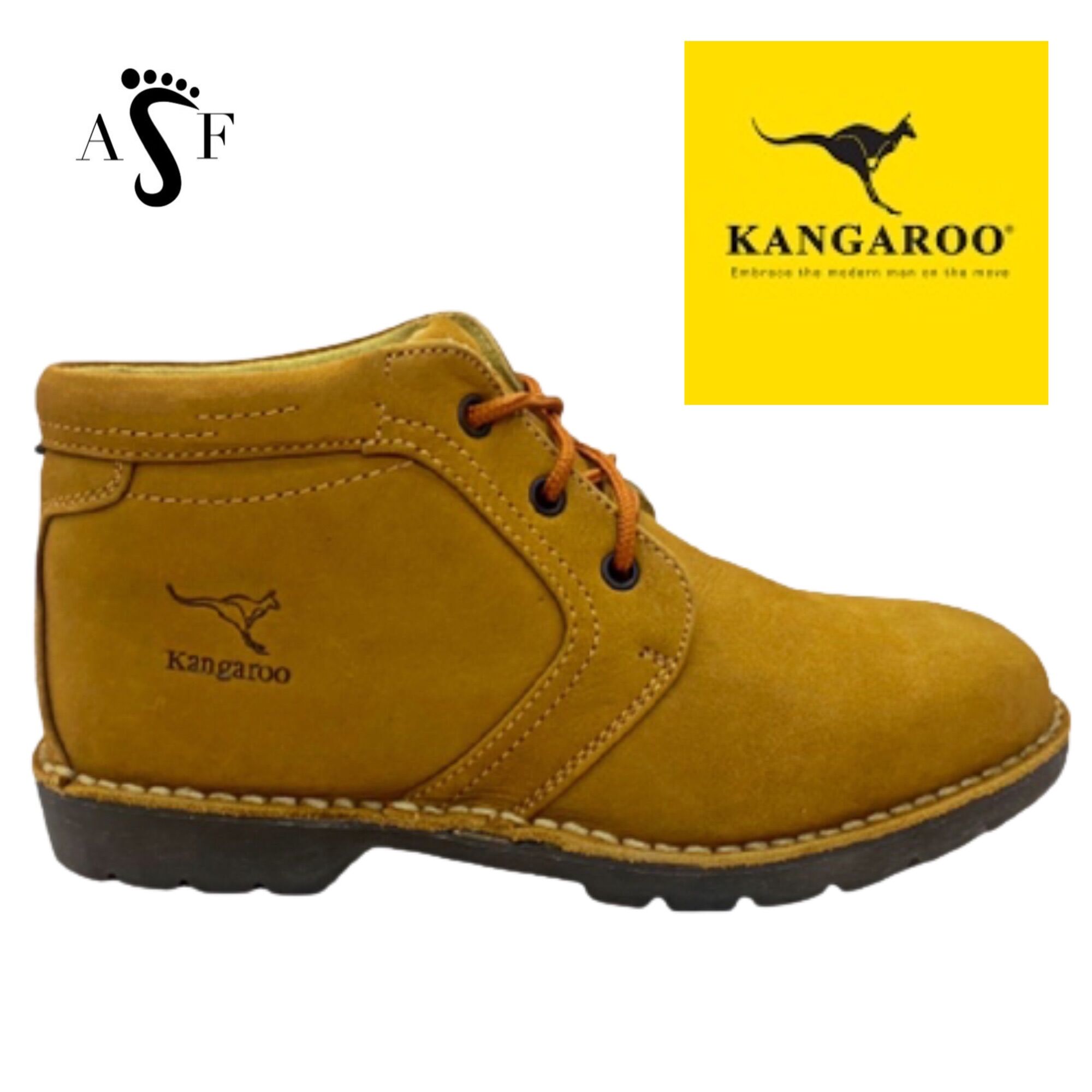 ORIGINAL KANGAROO DOUBLE ZIP LEATHER FORMAL SHOES/KASUT KULIT KANGAROO ...