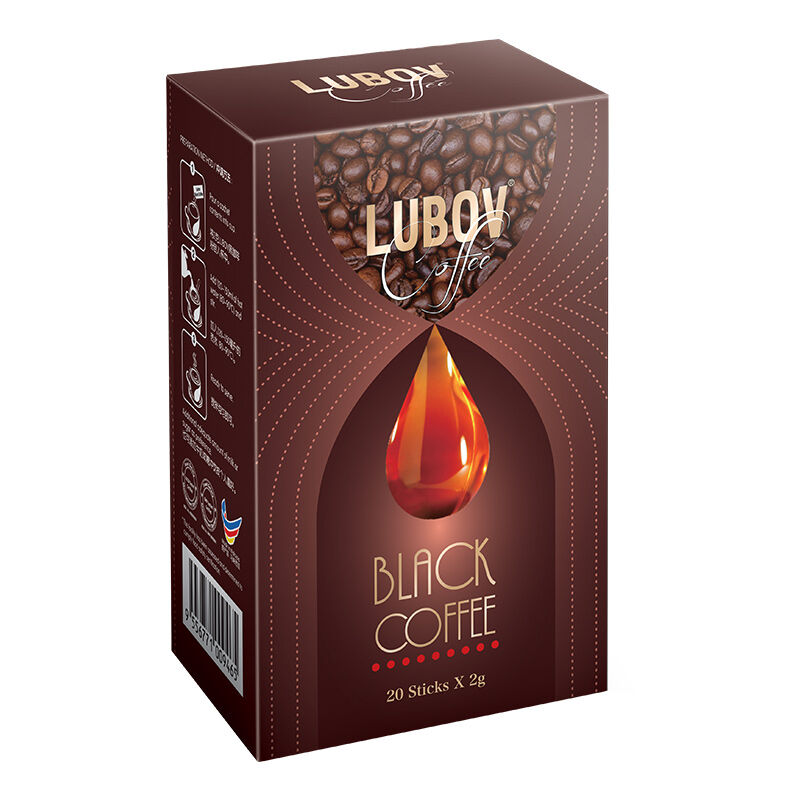 Malaysia Imported Lubov Black Coffee 100G Bagged Pure Coffee 40G Boxed ...