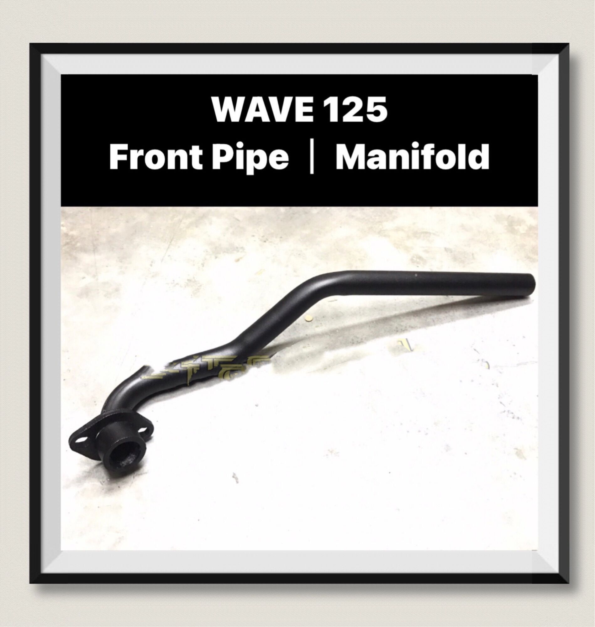 HONDA W125 FRONT PIPE // WAVE125 WAVE 125 MANIFOLD MANIFUL EXHAUST ...