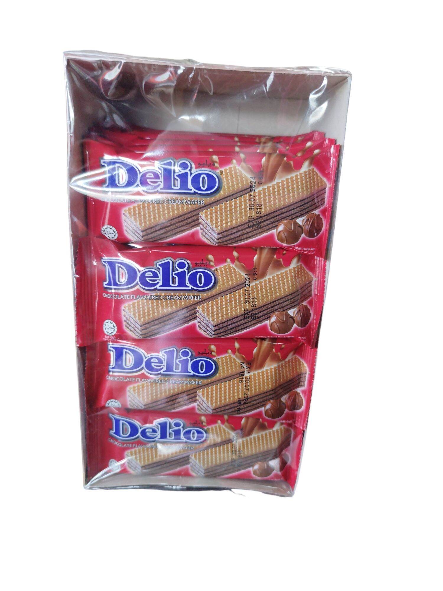 Delio Cream Wafer / Wafer Berkrim (16gx24pcs) | Lazada