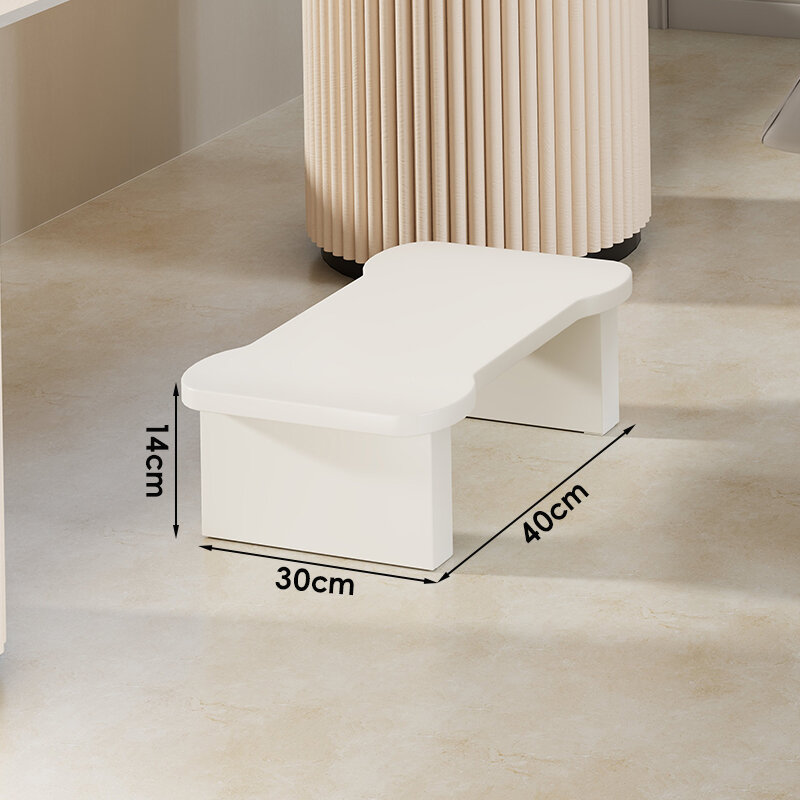 Solid Wood Footrest Stool Office Workstation Pedal Board Children's ...