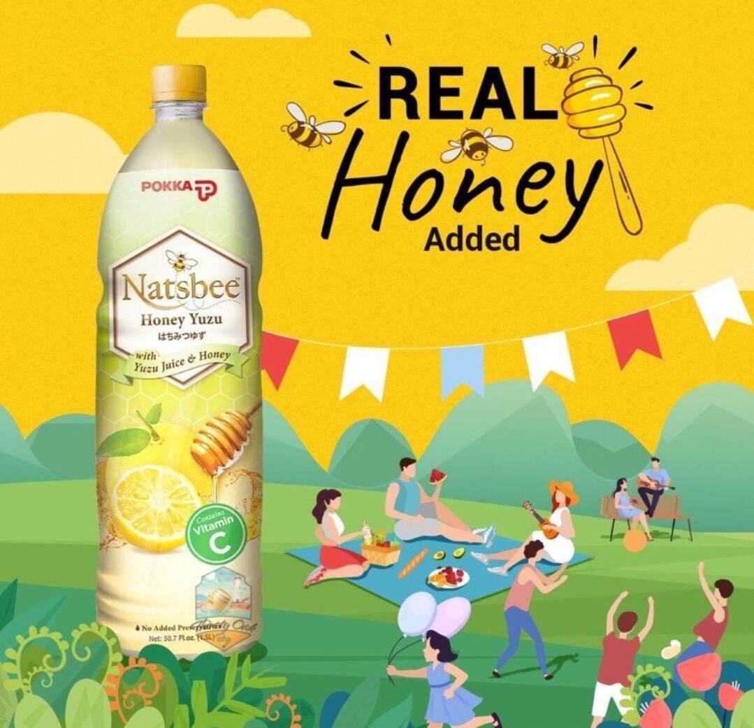 Pokka Natsbee Honey Lemon / Yuzu (1.5L) NATIONWIDE DELIVERY | Lazada