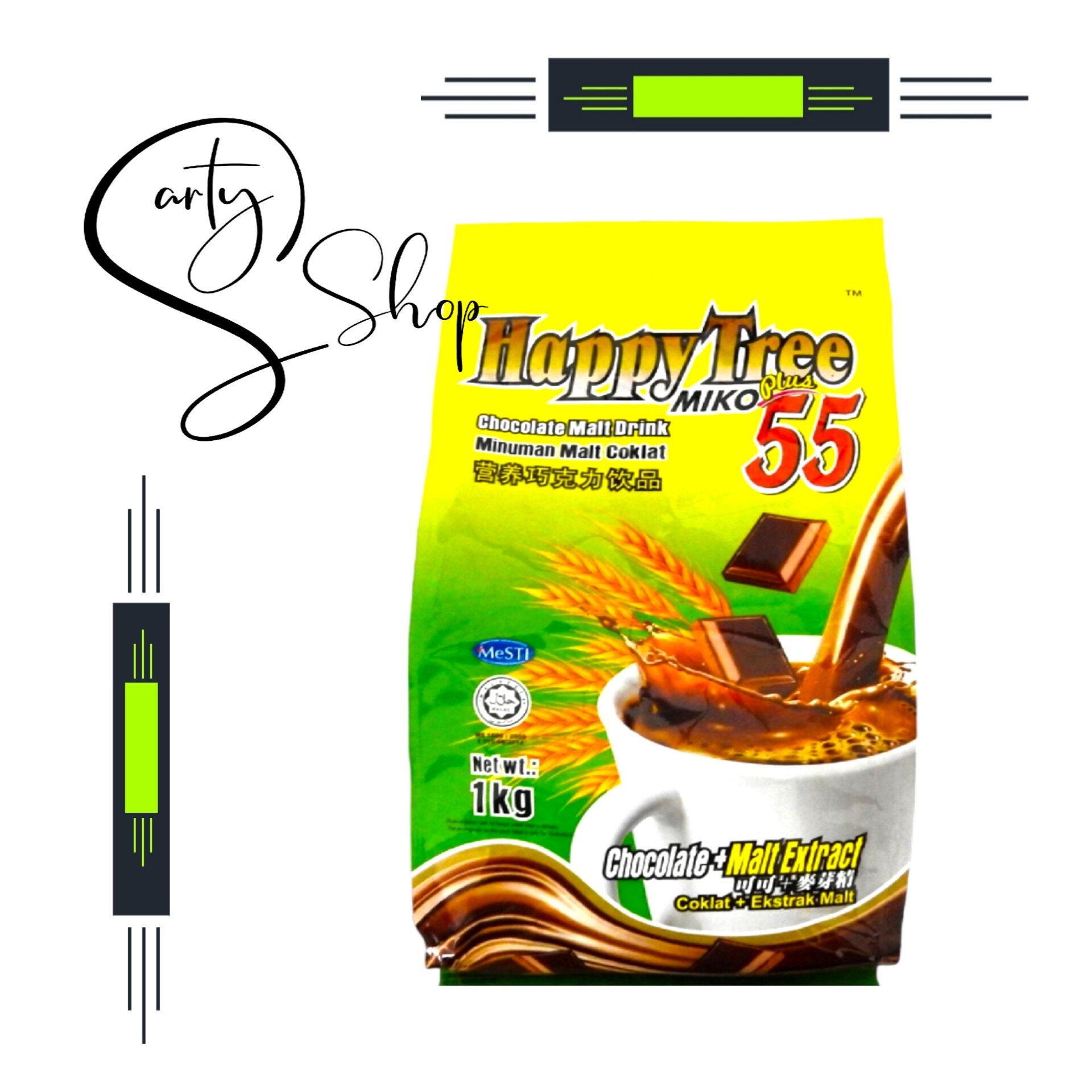 Happy Tree Miko Plus 55 Chocolate Malt Drink 1kg | Lazada