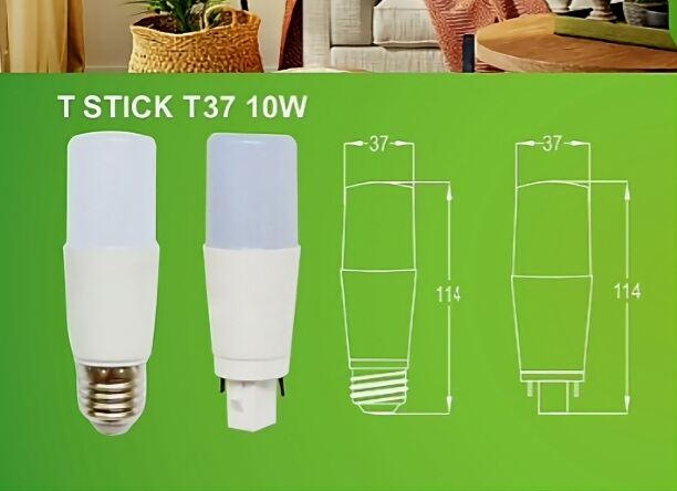 NIKKON LED STICK BULB 10W 15W ES PLC 4000k Cool White | Lazada