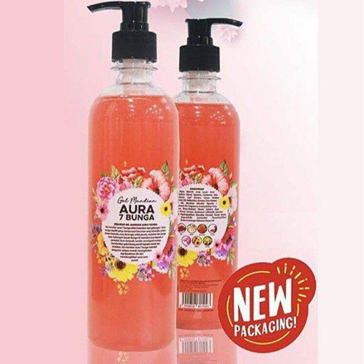 DHerbs Gel Mandian Aura 7 Bunga NEW PACK | Lazada