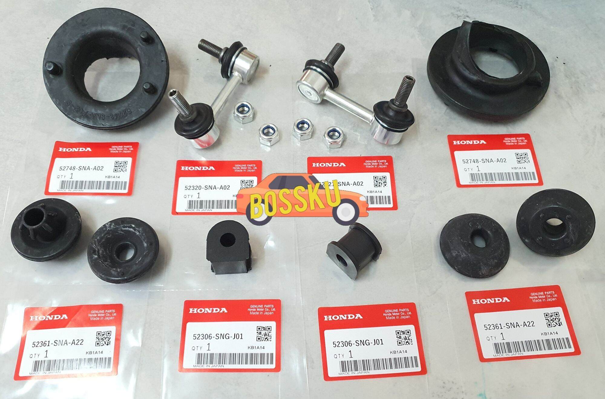10 IN 1 SET-REAR STABILIZER LINK/ABSORBER MOUNTING BUSH/STABILIZER BUSH ...