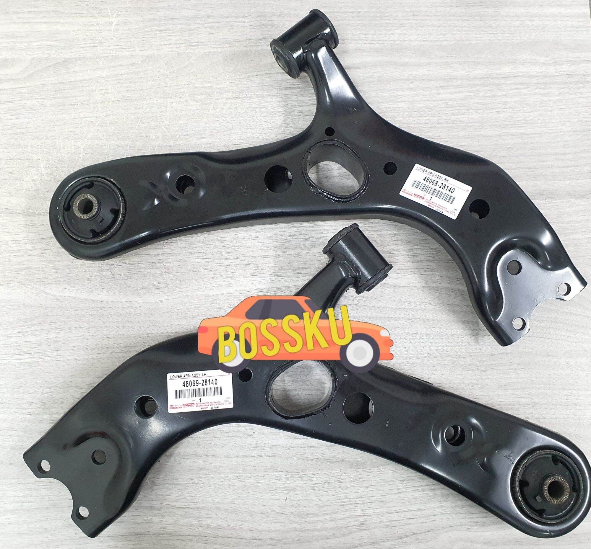 4 IN 1SET - FRONT LOWER ARM WITH BALL JOINT - TOYOTA ESTIMA VELLFIRE ALPHARD 2007-2014 ACR50 ...