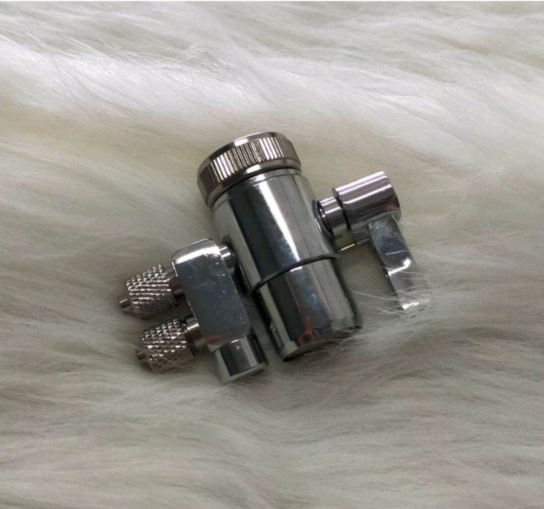 2 way tap connector with tubing pipe for any brand water system ...