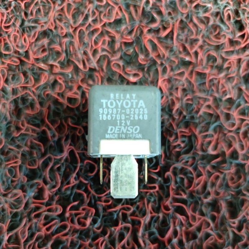 Toyota Relay 90987-02025 156700-2540 Denso 12V Japan | Lazada