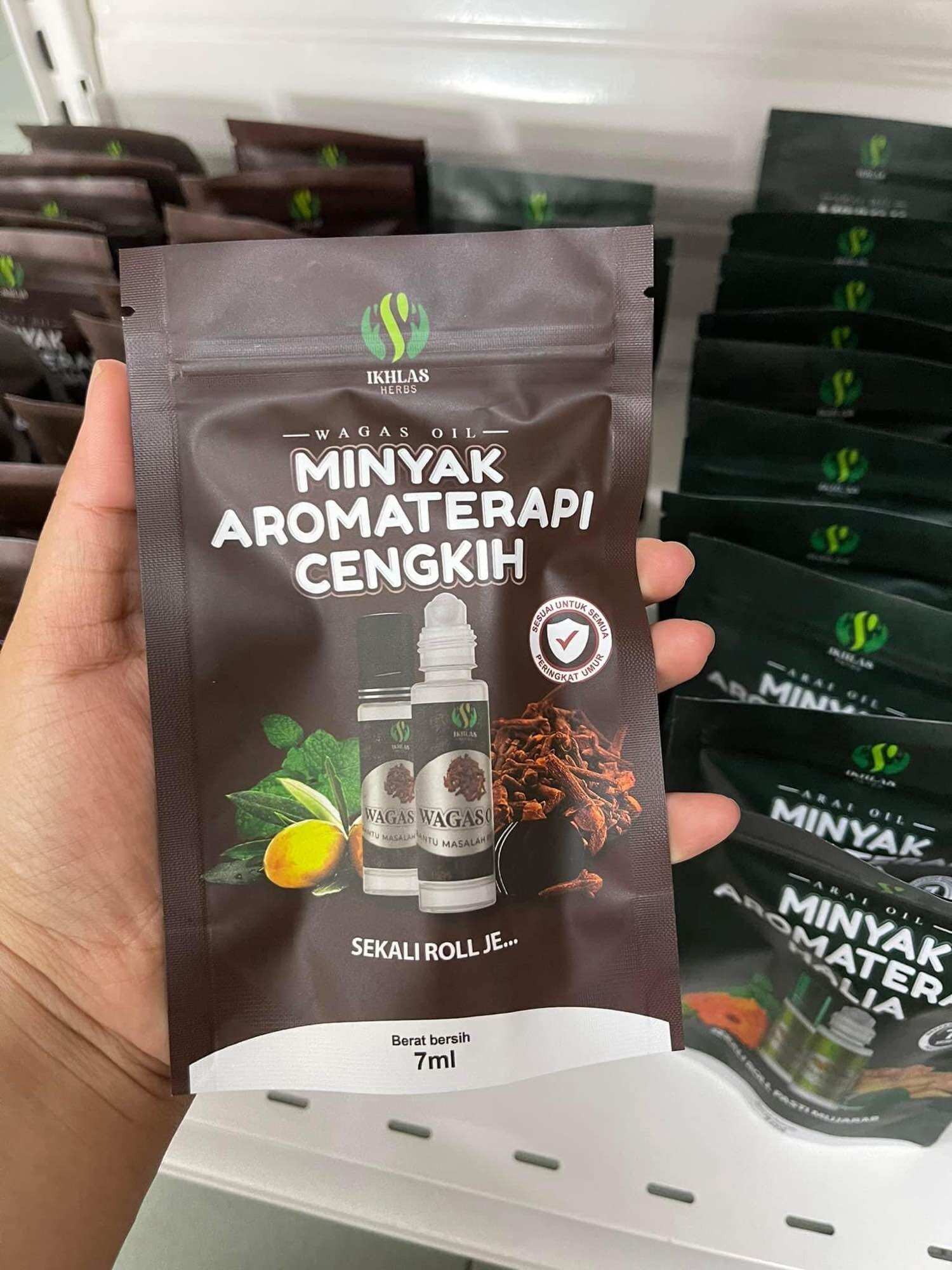 MINYAK AROMATERAPI WAGAS OIL CENGKIH & ARAI OIL HALIA | Lazada