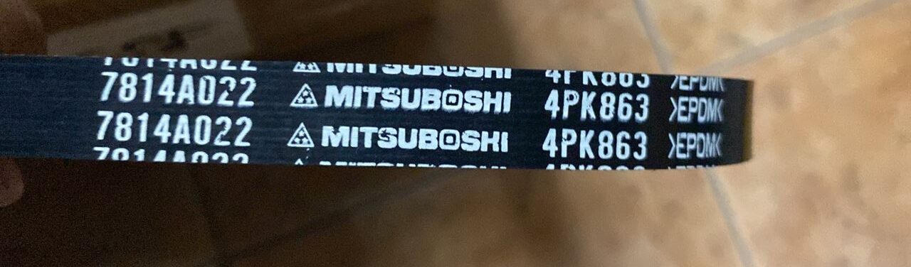 Mitsubishi Triton Quest 2 5 Triton Kl3 Fan Belt Special Belt Stretch
