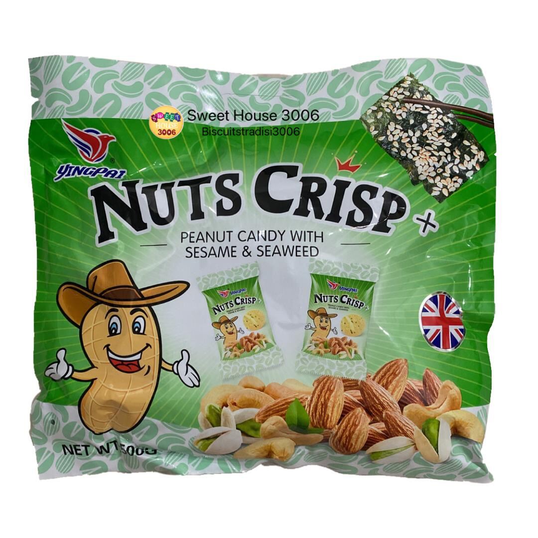 (Yingpai) Nuts Crisp - Sesame & Seaweed | Lazada
