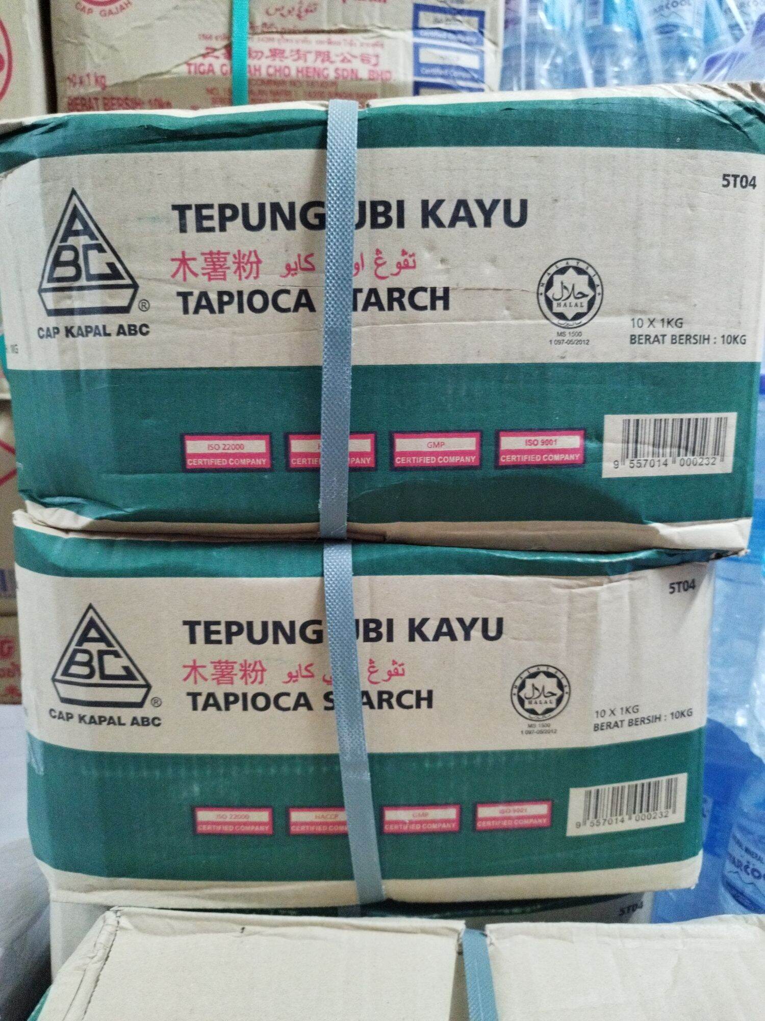 Tepung Ubi Cap Kapal ABC / Tapioca Starch 1kg (Carton) | Lazada
