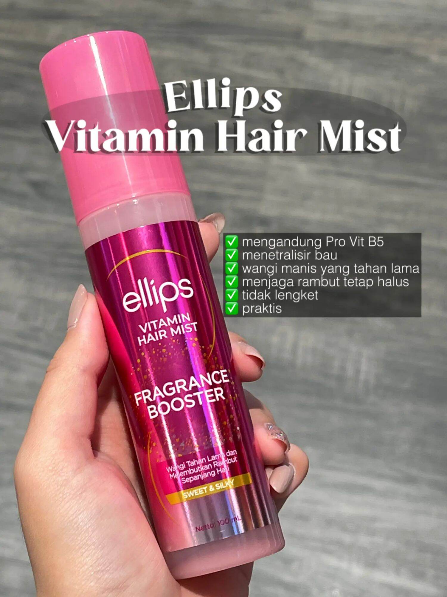 HAIRMIST 100 ML ELLIPS VITAMIN HAIR MIST FRAGRANCE BOOSTER SPRAY 100 ML ...
