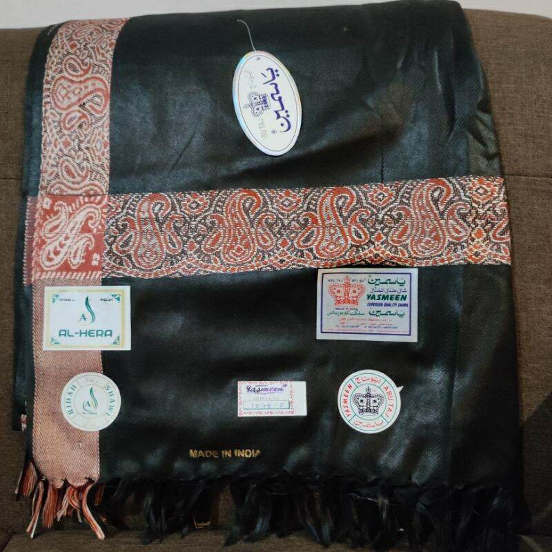 RIDAK SUNNAH KASHMIR KASHMIRI SHAWL YASMEEN KAIN LEMBUT RINGAN2 WARNA ...