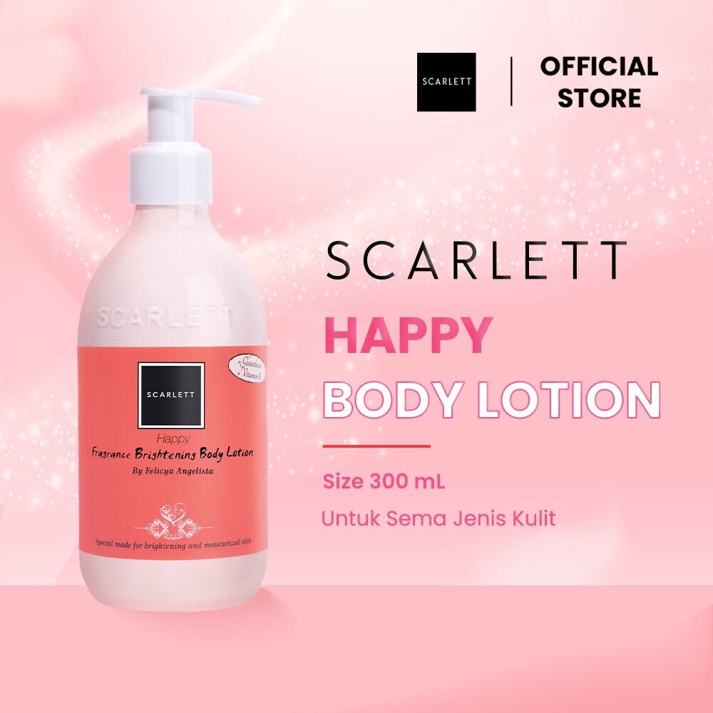 Scarlett Body Lotion 300ml / Scarlet Lotion | Lazada