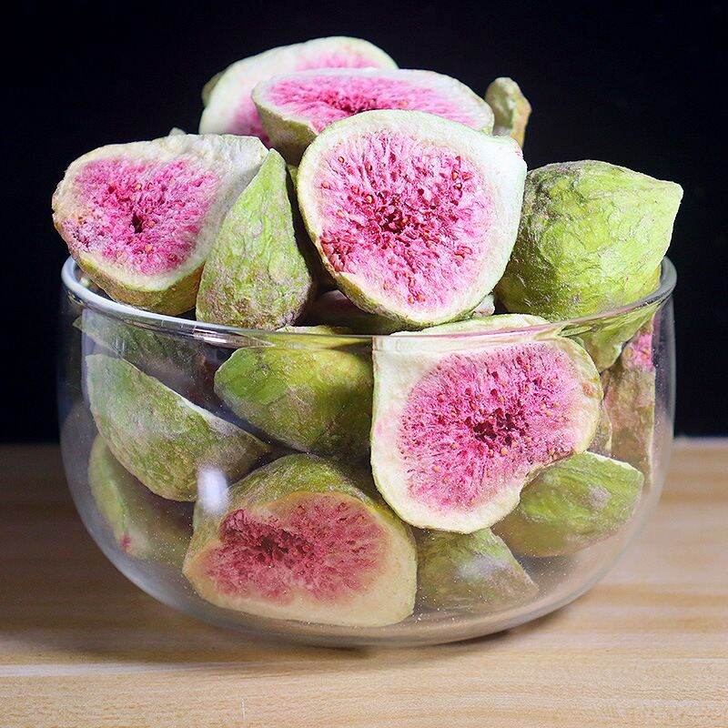 Freeze Dried Fig 100g Fig Dried Fruit Snack Buah Rajah Kering Crispy ...
