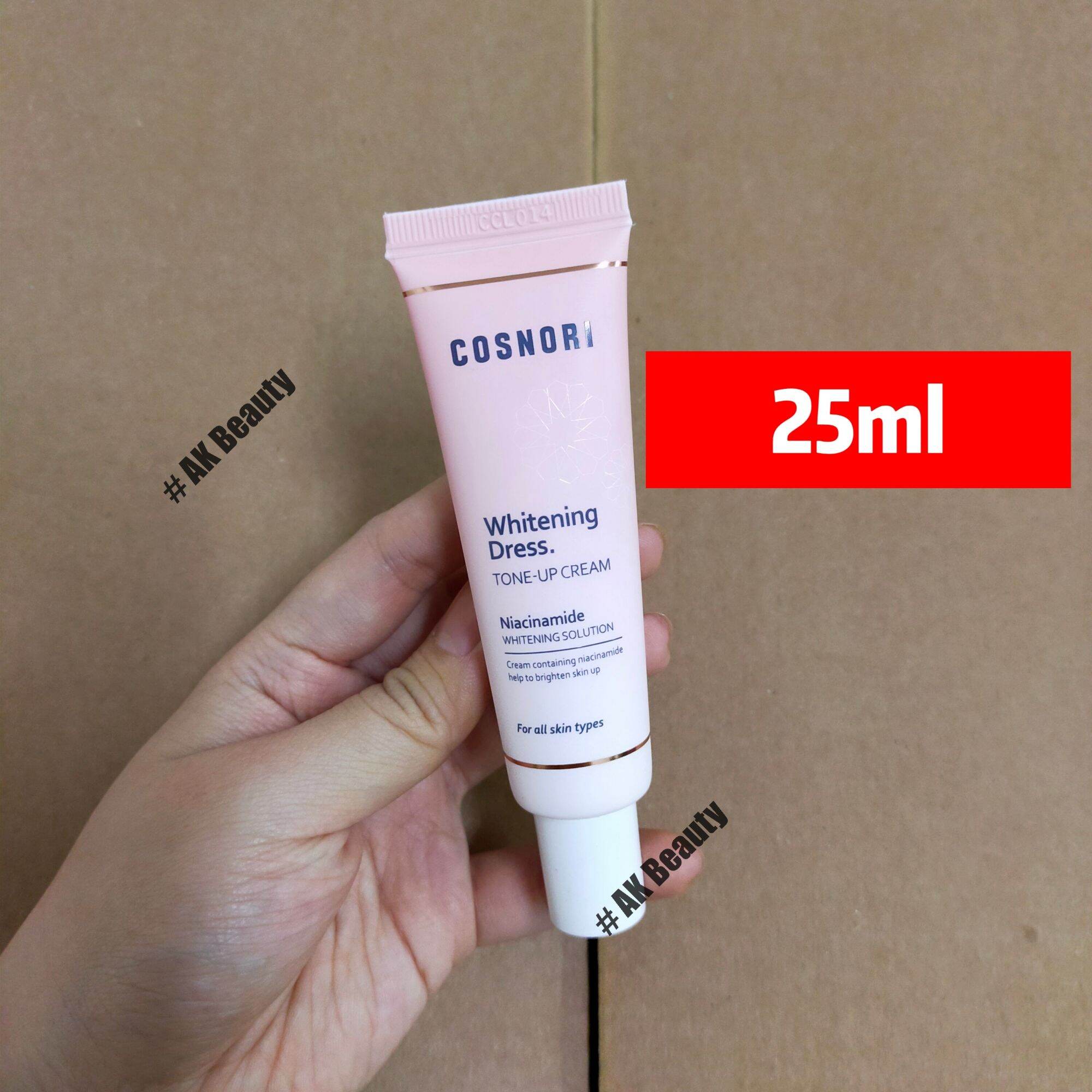 Cosnori Whitening Dress Tone-Up Cream 25ml/50ml 樱花净白素颜霜 | Lazada