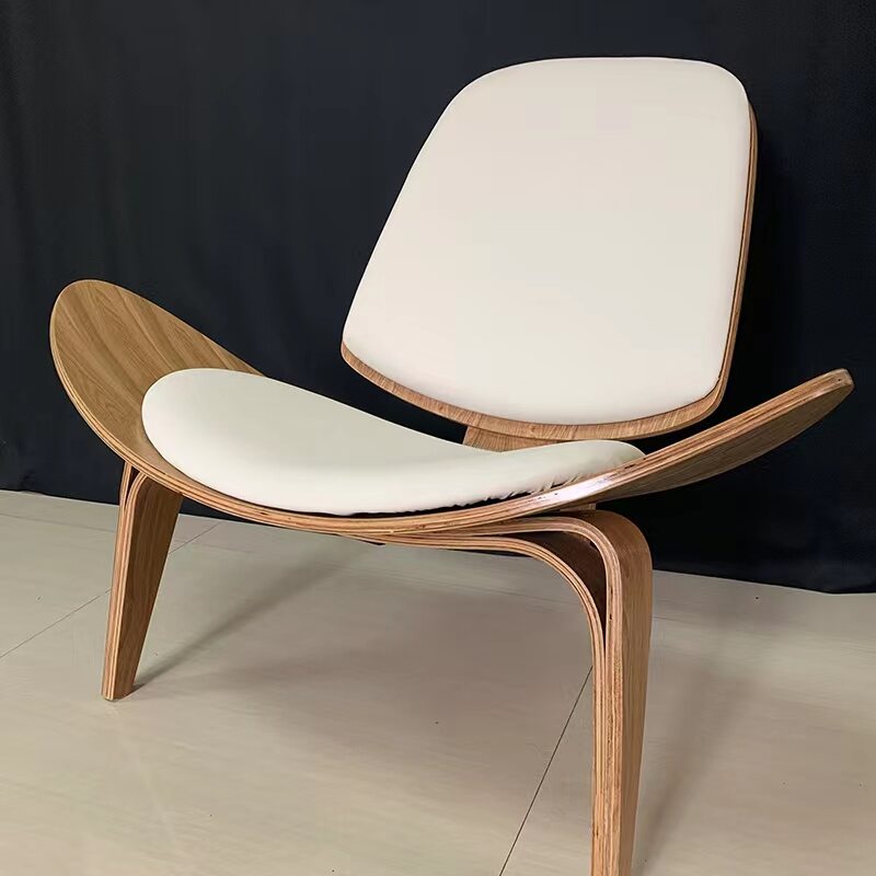 Artistic Internet-Famous Smiling Shell Chair Living Room Airplane Chair ...