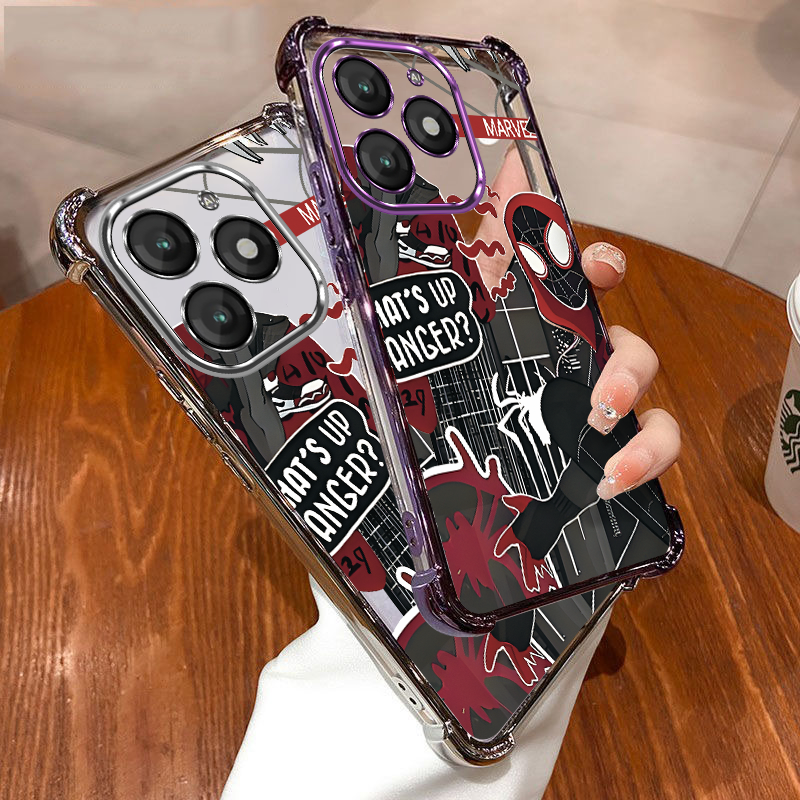 realme Note 70 60 60x 50 60s note70 Spider Man Clear Cover Transparent ...